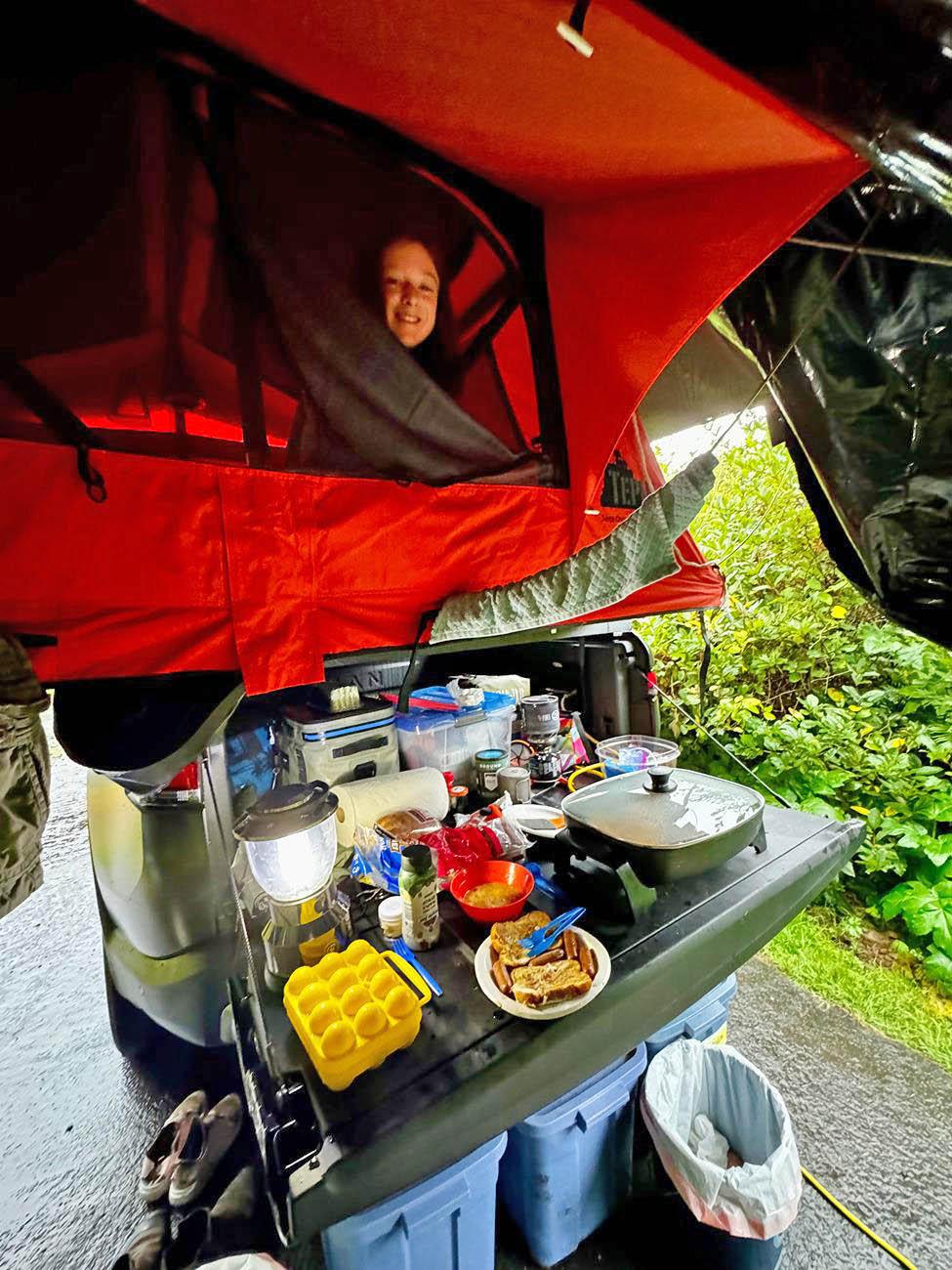 First camping trip with Tepui Kukenam XL Ruggedized SKY 4 Tent on R1T ...