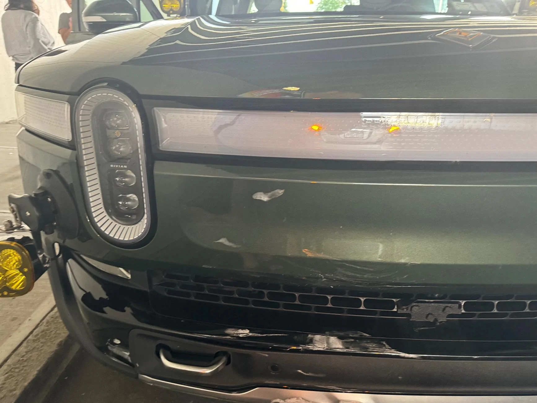 I guess it was my turn… (R1T accident video). Diminished value claim ...