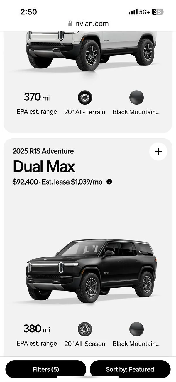 20" Inch - 20" Michelin Defender LTX M/S2 | Page 7 | Rivian Forum - R1T ...