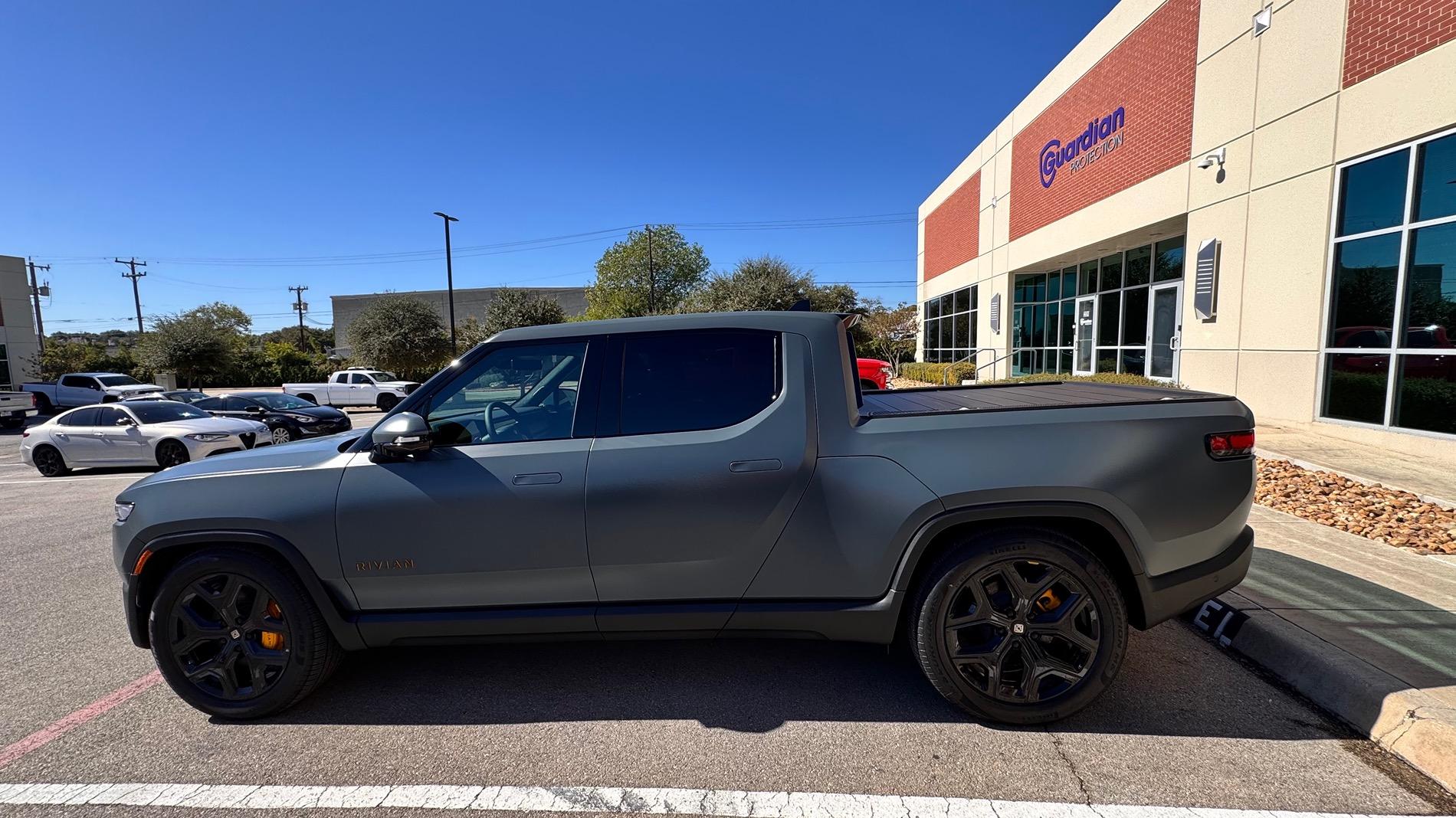 Storm Blue wrapped in XPEL Stealth PPF -- photos | Rivian Forum - R1T ...