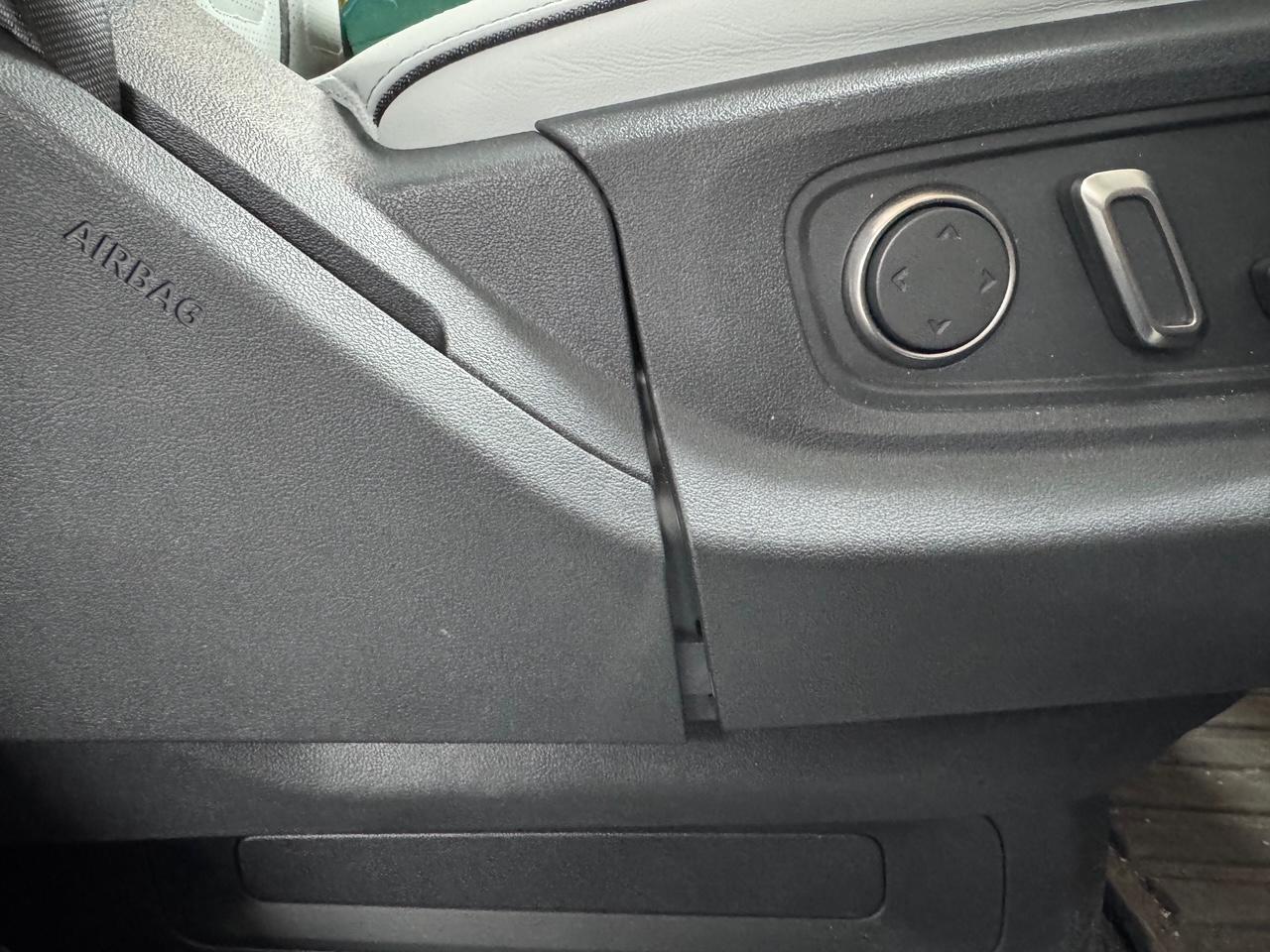 Anyone know how to fix this ?- Passenger seat base trim separation ...