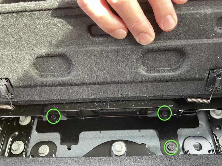 DIY how-to remove 3rd row from Gen 2 R1S (steps and photos) | Rivian ...