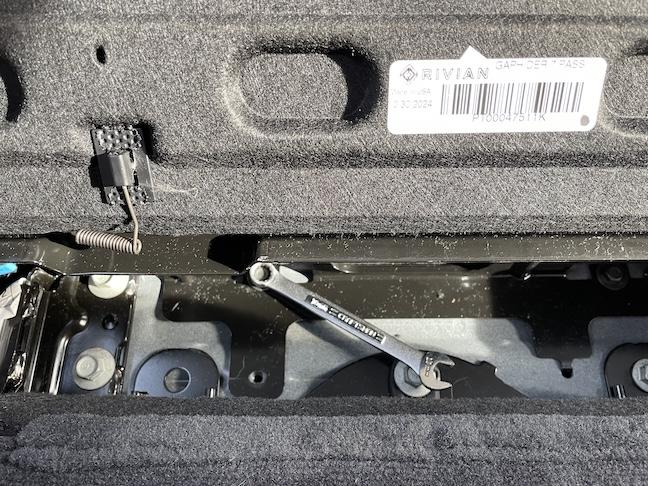 DIY how-to remove 3rd row from Gen 2 R1S (steps and photos) | Rivian ...