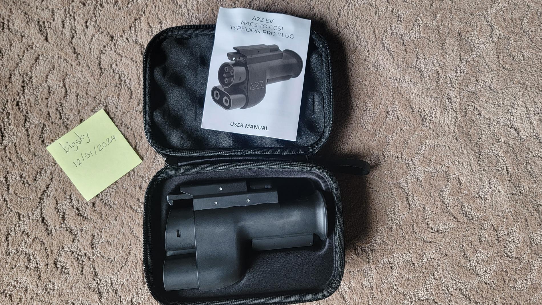 Washington - A2Z Typhoon Pro Tesla NACS to CCS1 Adapter, $125 Shipped ...