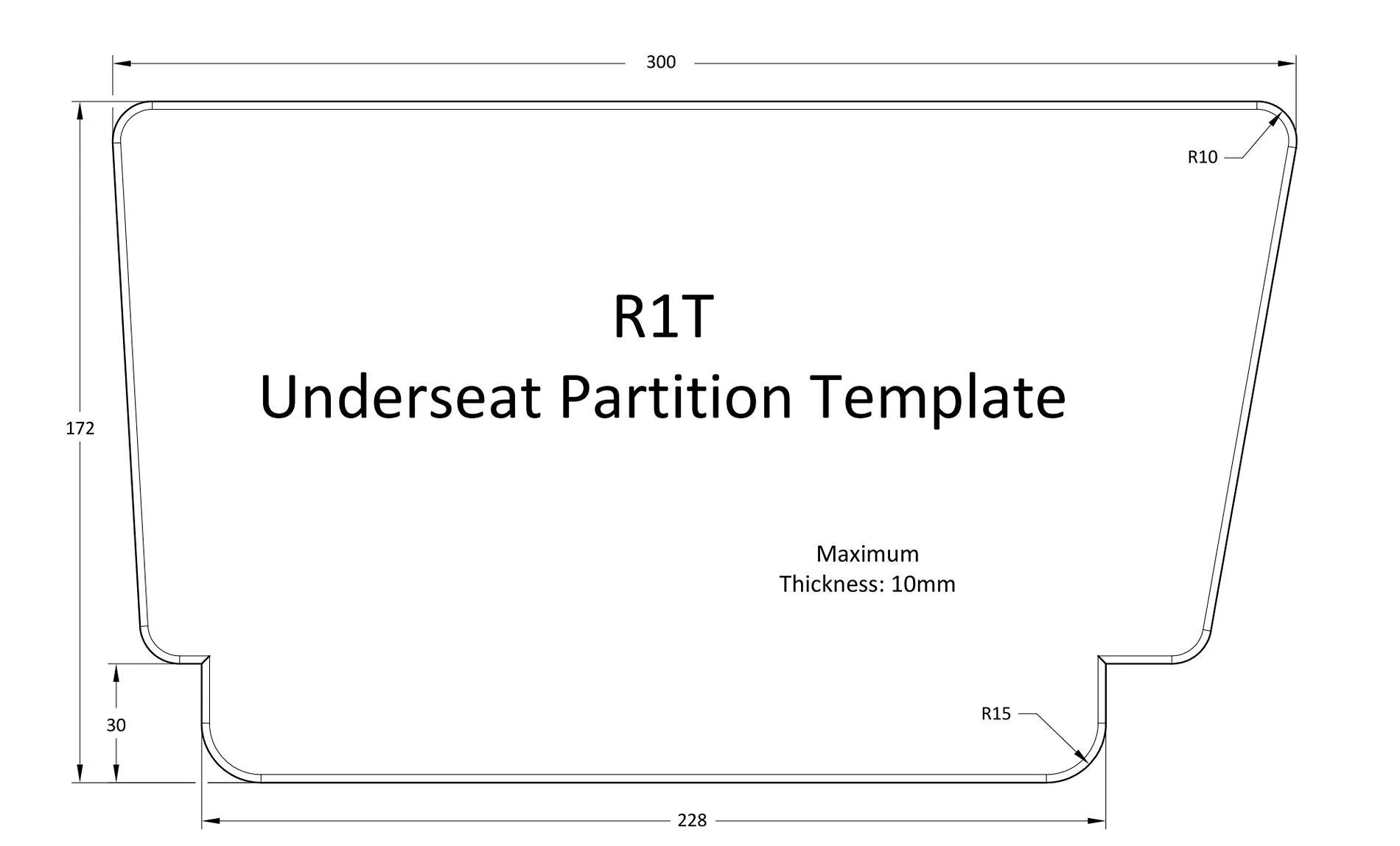 Underseat Partition Template | Rivian Forum - R1T R1S R2 R3 News, Specs, Models, RIVN Stock ...