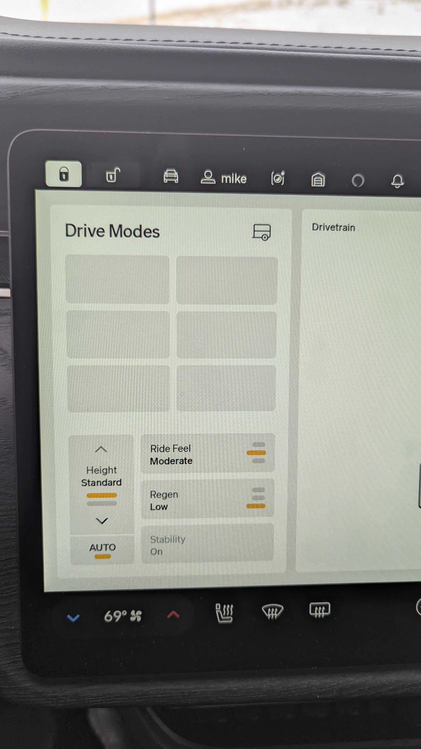 Stuck without drive modes. | Rivian Forum - R1T R1S R2 R3 News, Specs ...
