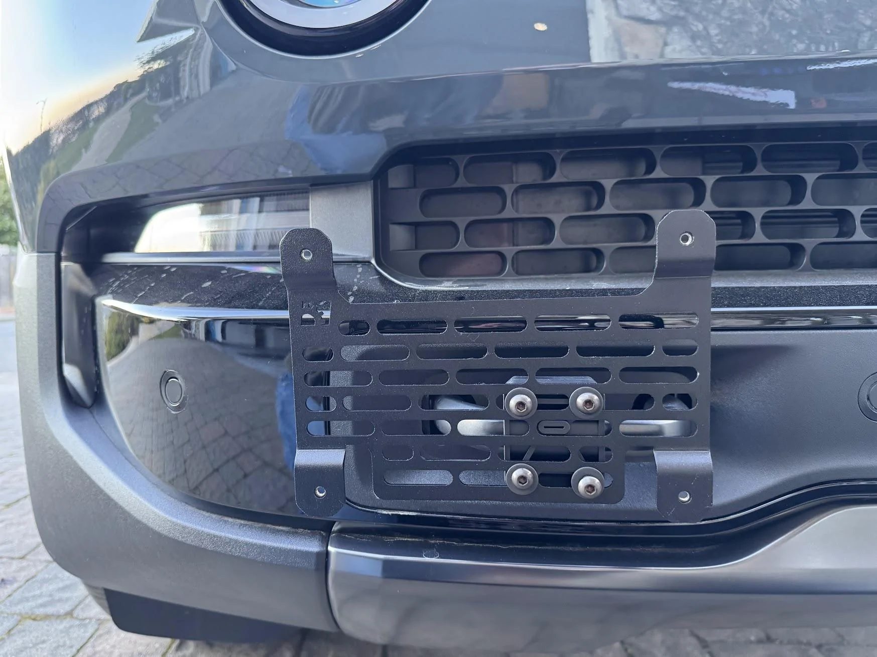 Front License Plate Mounting Options -- A Summary | Rivian Forums - R1T ...