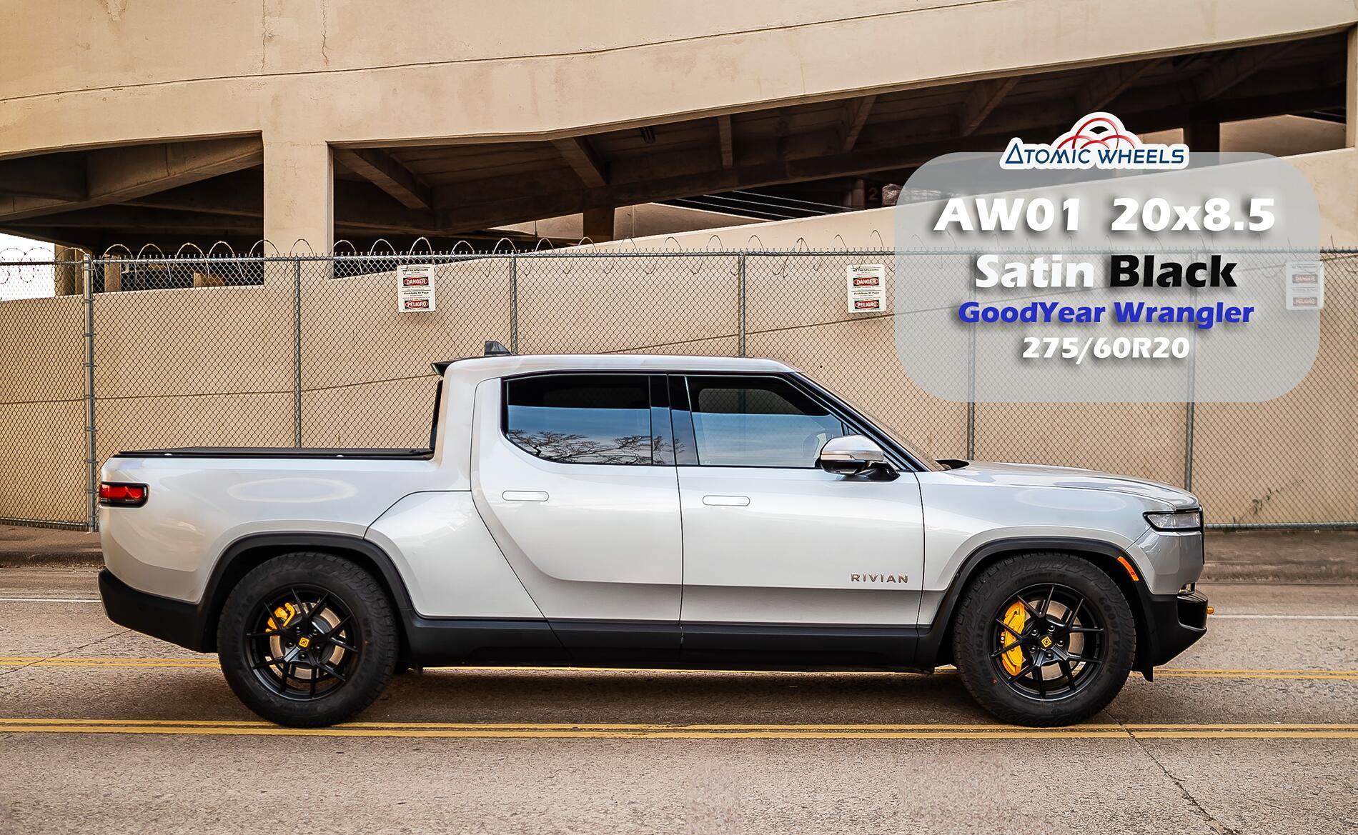 Real Life Photos of the Rivian Wheels / Rims Options [Compilation ...