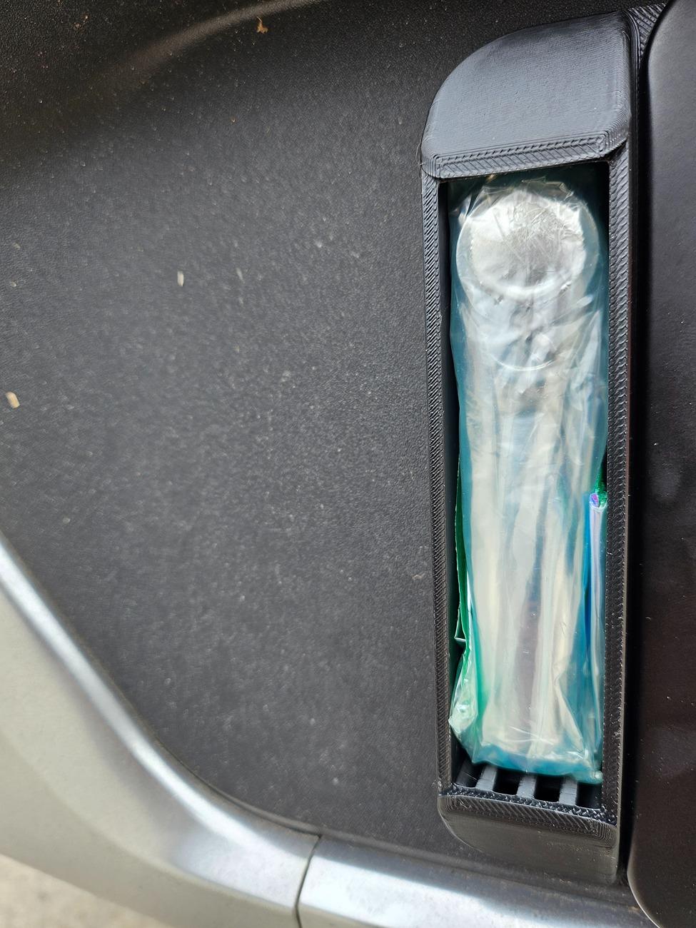 Frunk Emergency Access Tool Holder Idea | Rivian Forum - R1T R1S R2 R3 ...