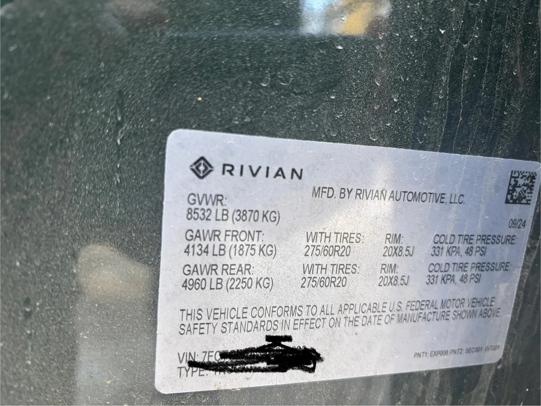 Show us your Gen2 R1T payload stickers | Rivian Forum - R1T R1S R2 R3 ...