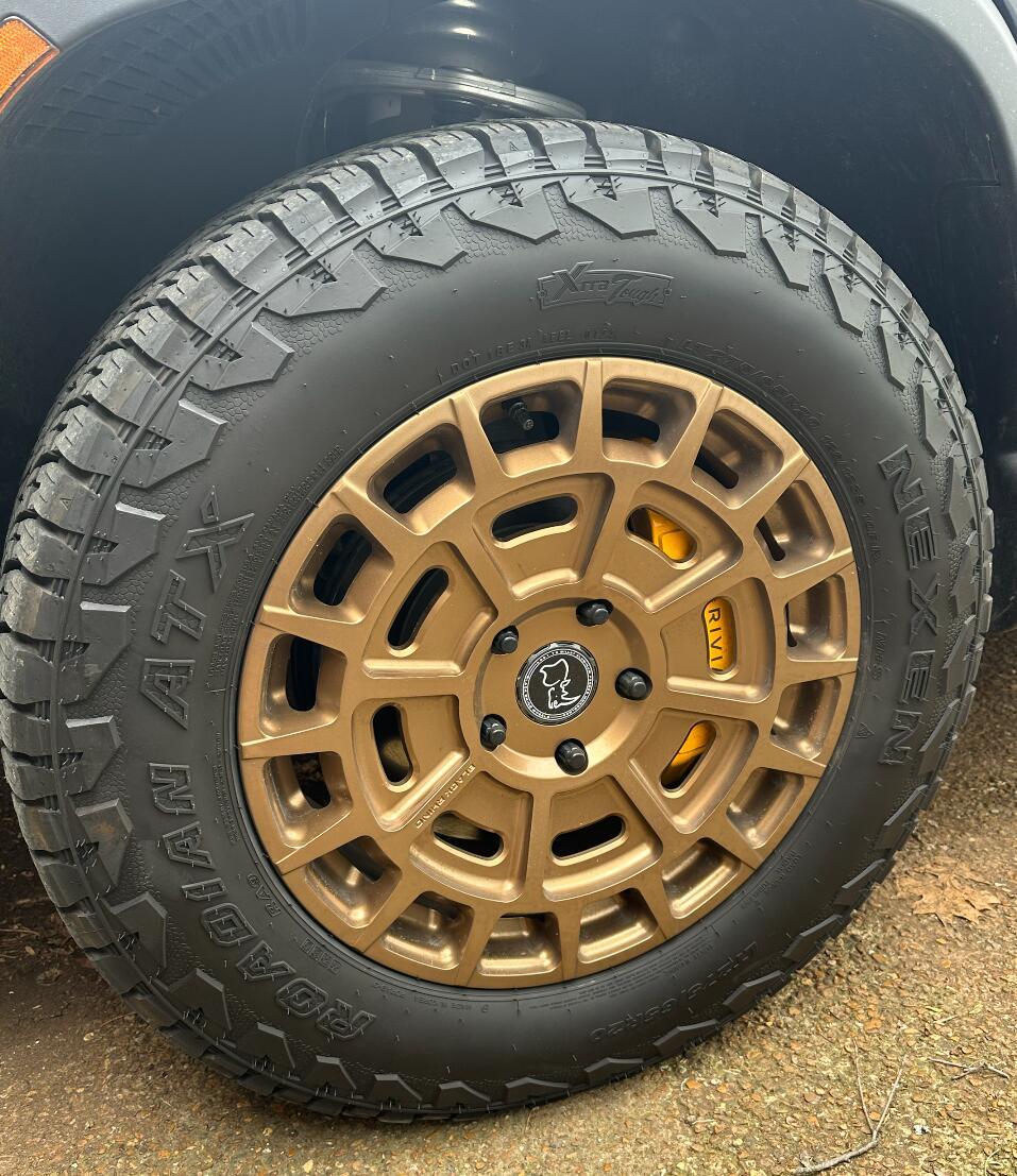 Tennessee - FS - 5x Black Rhino Voltaic Forged Wheels w/ NEXEN Atx ...