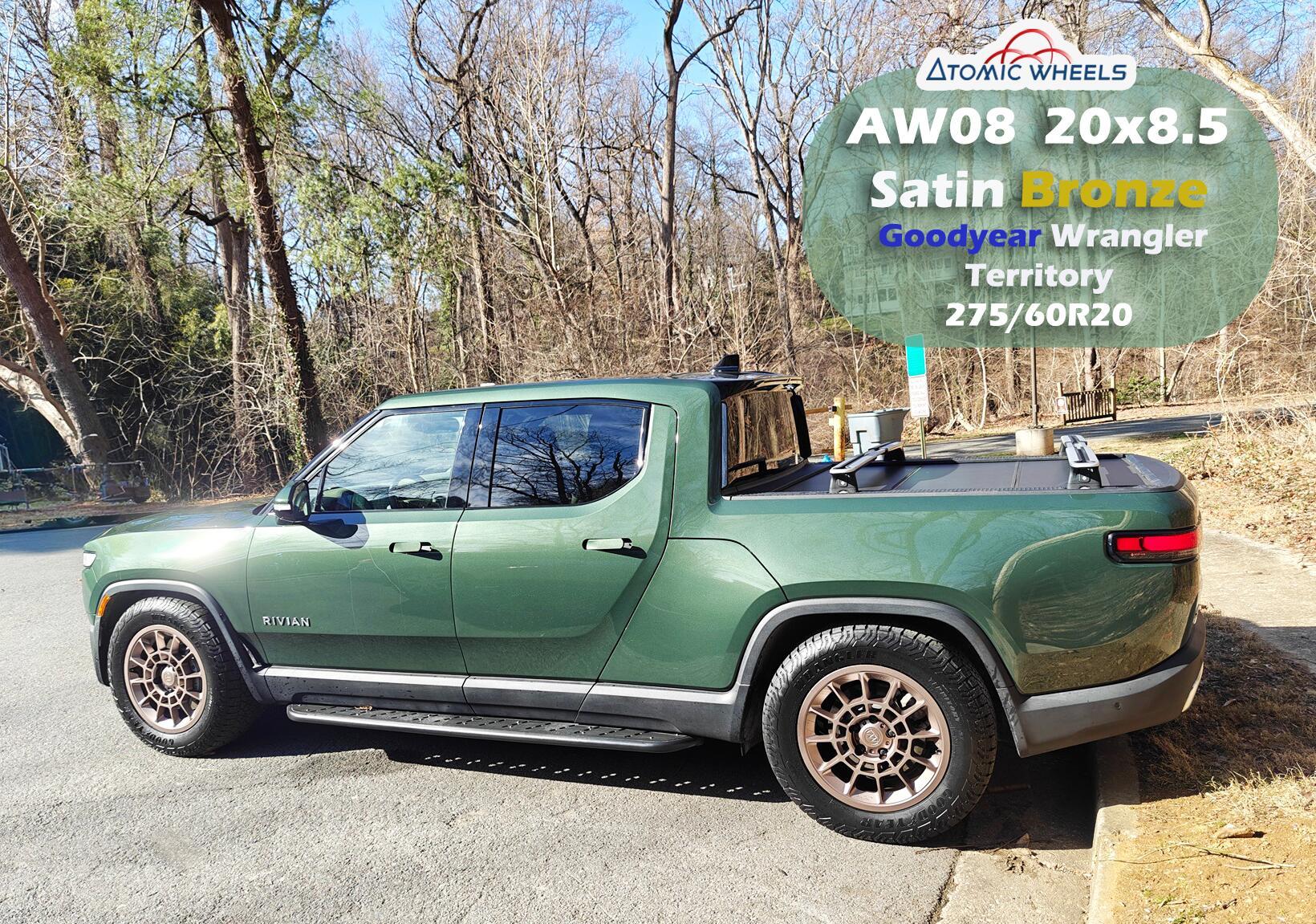 Atomic Wheels on Rivians - Installed Photos | Page 9 | Rivian Forum ...