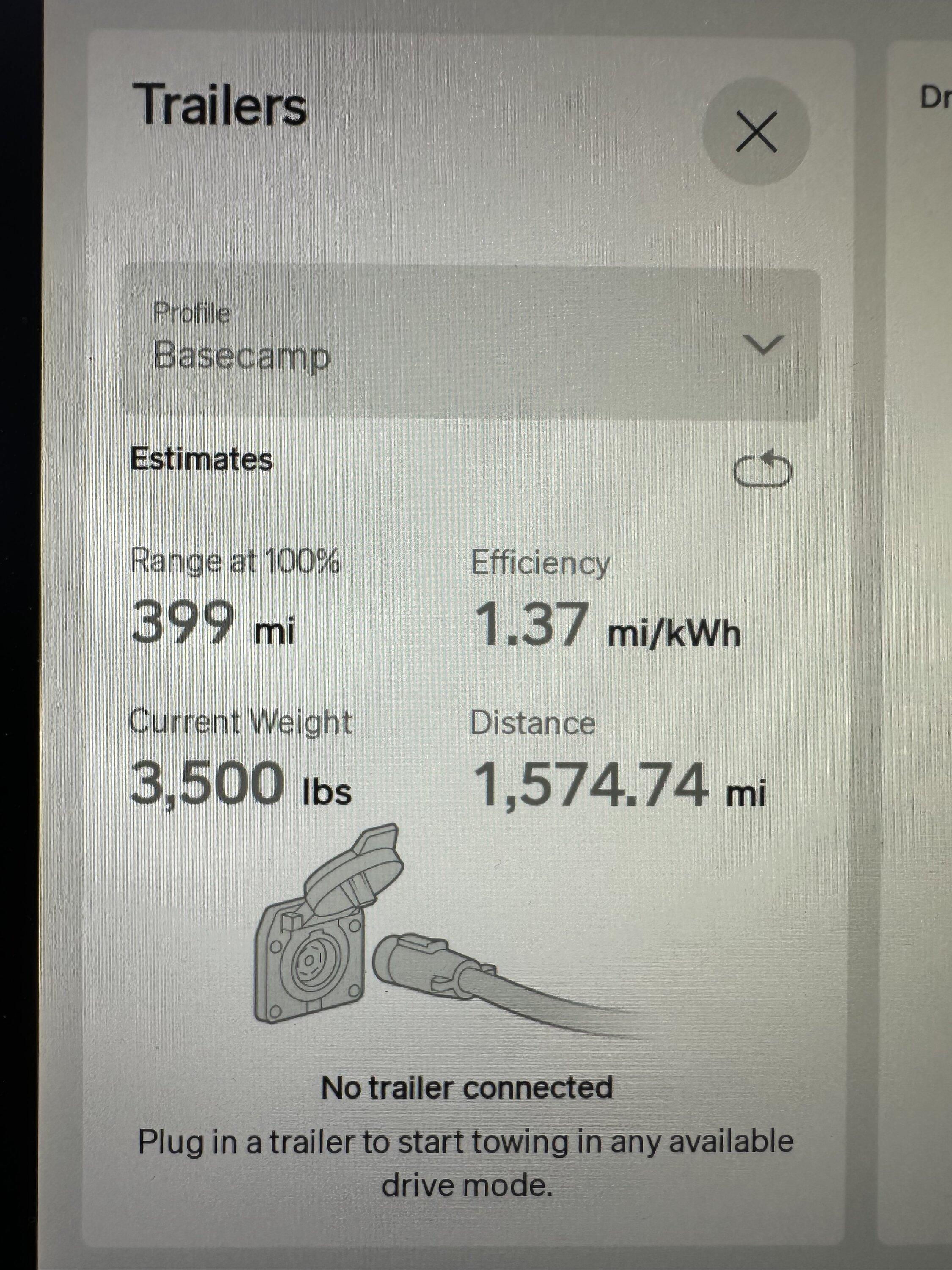 Insane towing range estimate | Rivian Forum - R1T R1S R2 R3 News, Specs ...