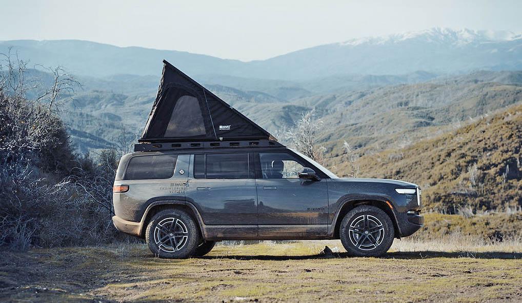 The Ultimate Rivian R1S Car Camping Guide: Mattress, iPad Mount ...
