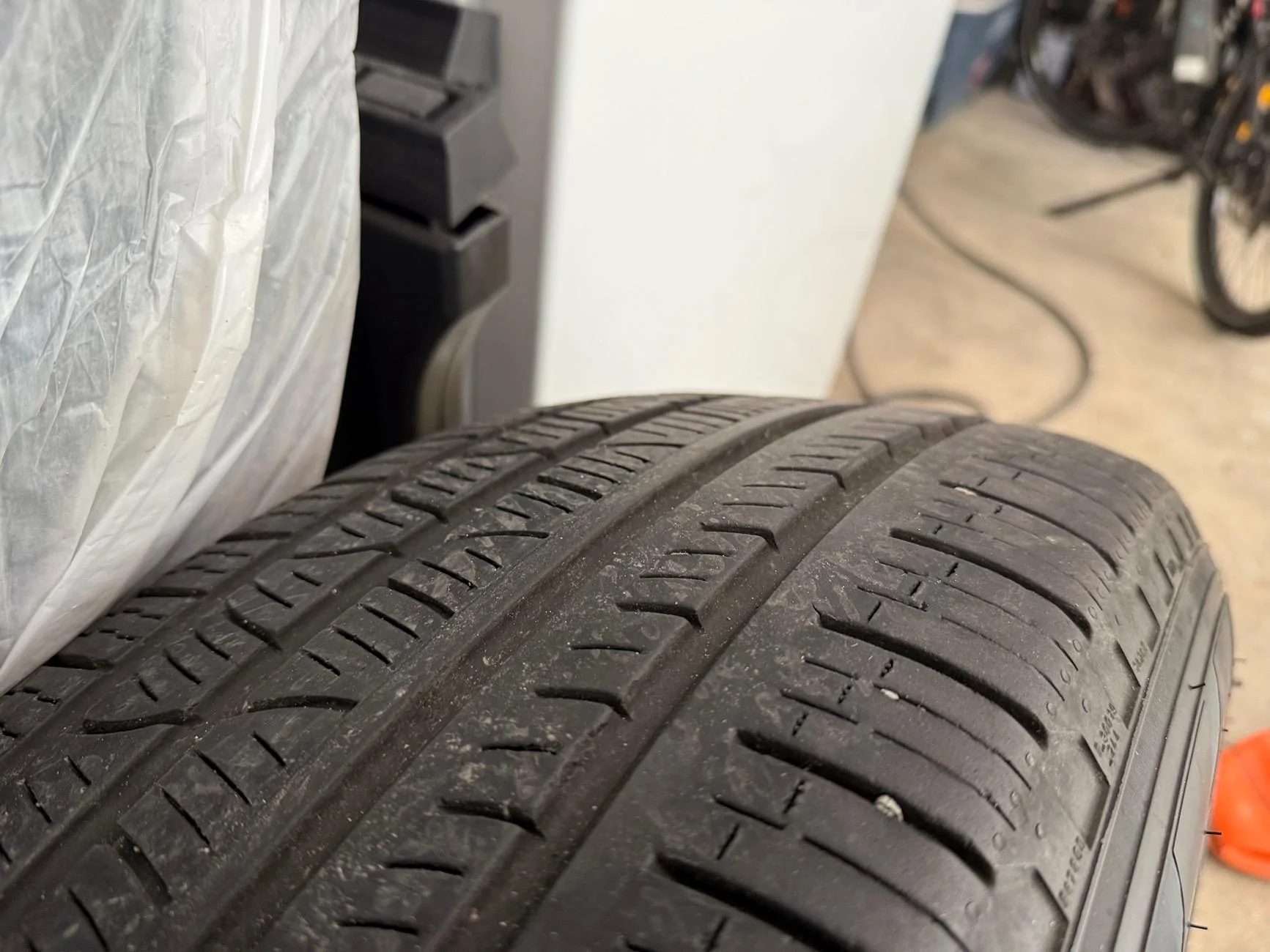 Washington - Set of (4) factory 21" wheels/tires matte black powder ...