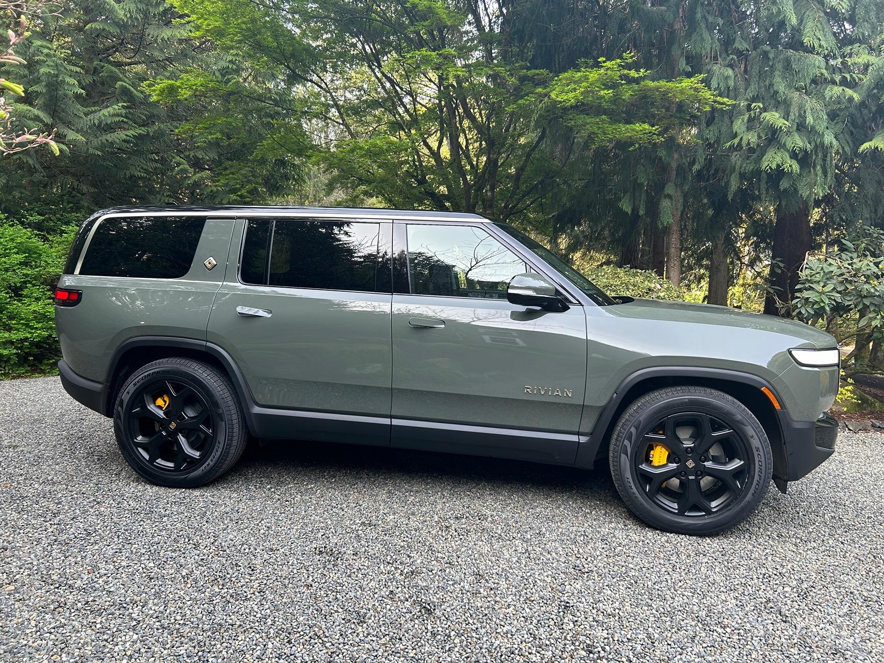 Washington - Set of (4) factory 21" wheels/tires matte black powder ...