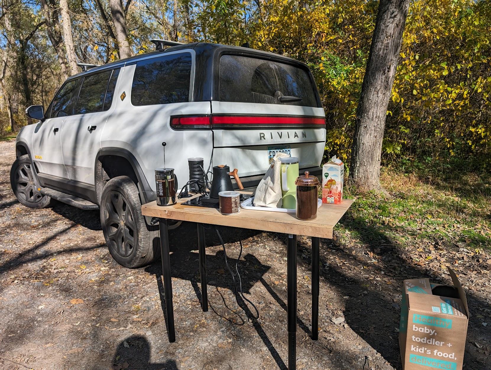 Show off your R1S Storage setup for camping/overlanding gear | Rivian ...