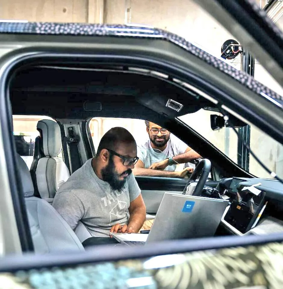 R2 Lab Car revealed (in engineering facility video)! | Rivian Forums ...