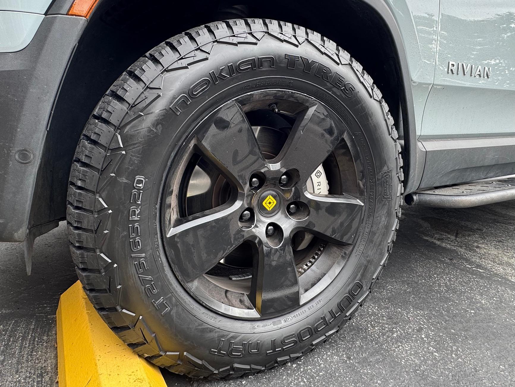 20" Inch - Nokian Outpost nAT installed. Will update with efficiency ...