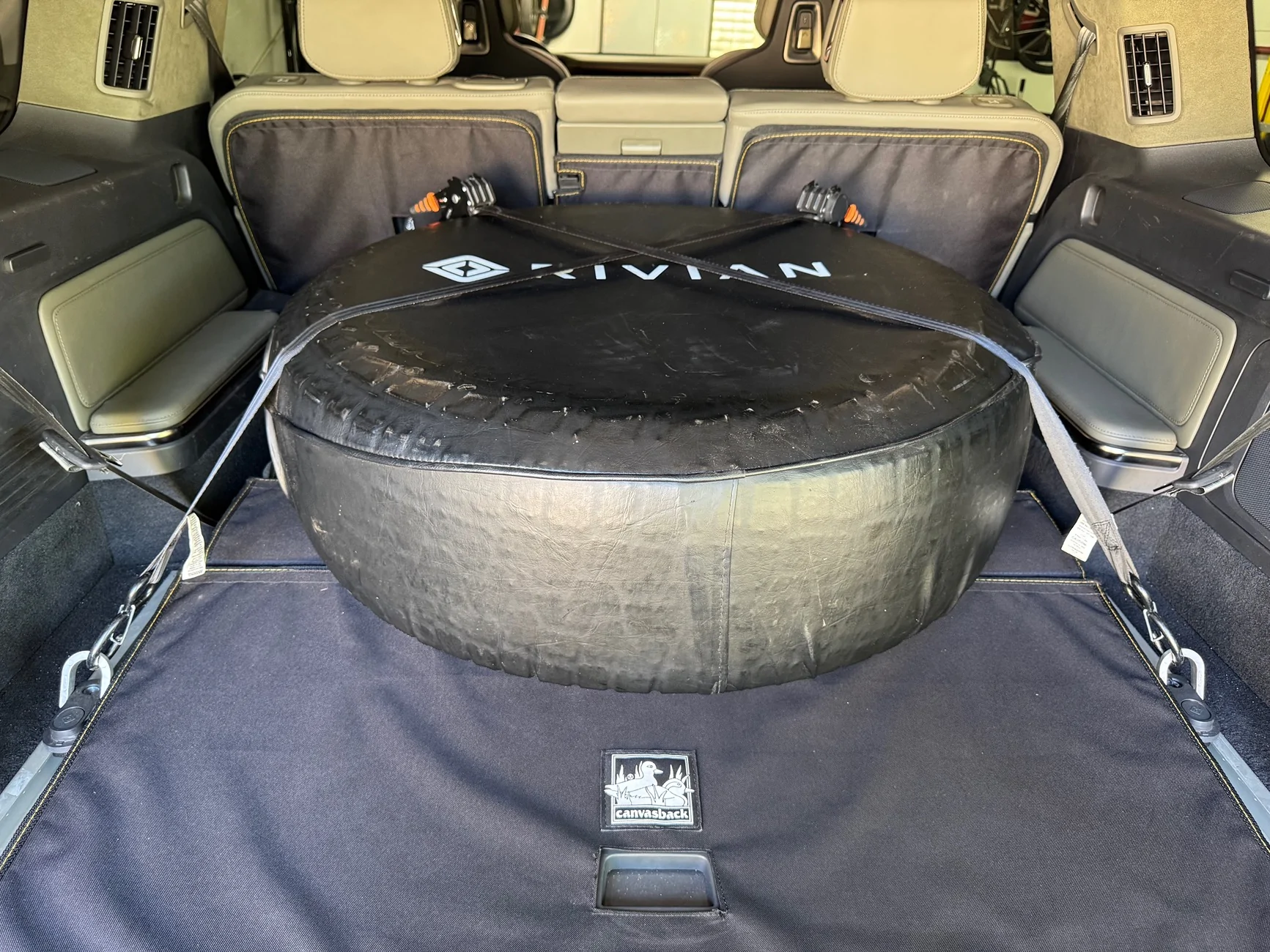 What's the use case for just the rear cargo rail system? | Rivian Forum ...