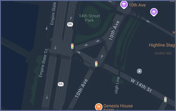 Map in Night Mode / Dark Mode on center screen unusable - both with old ...