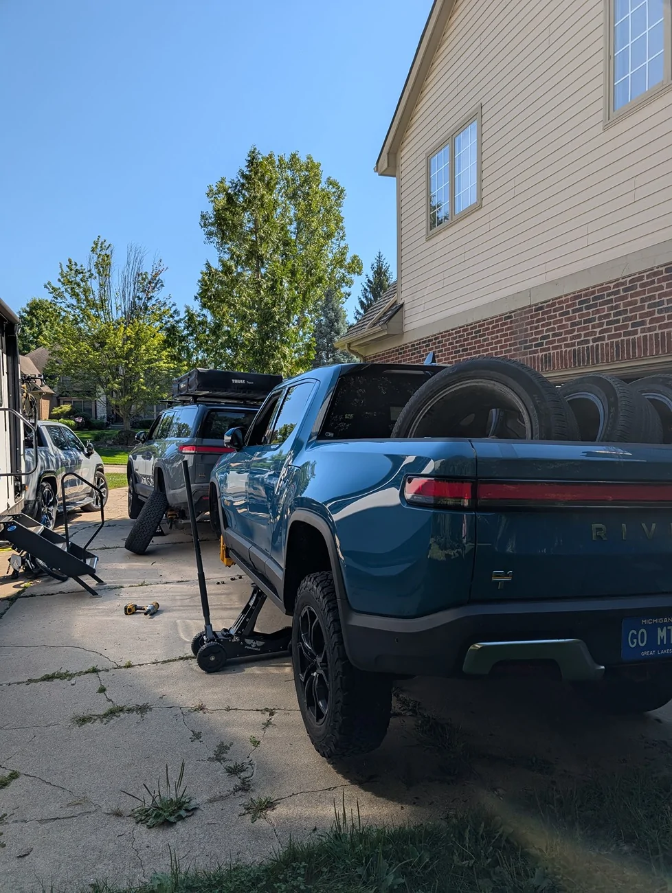 Don't forget to rotate your tires! | Rivian Forum - R1T R1S R2 R3 News ...