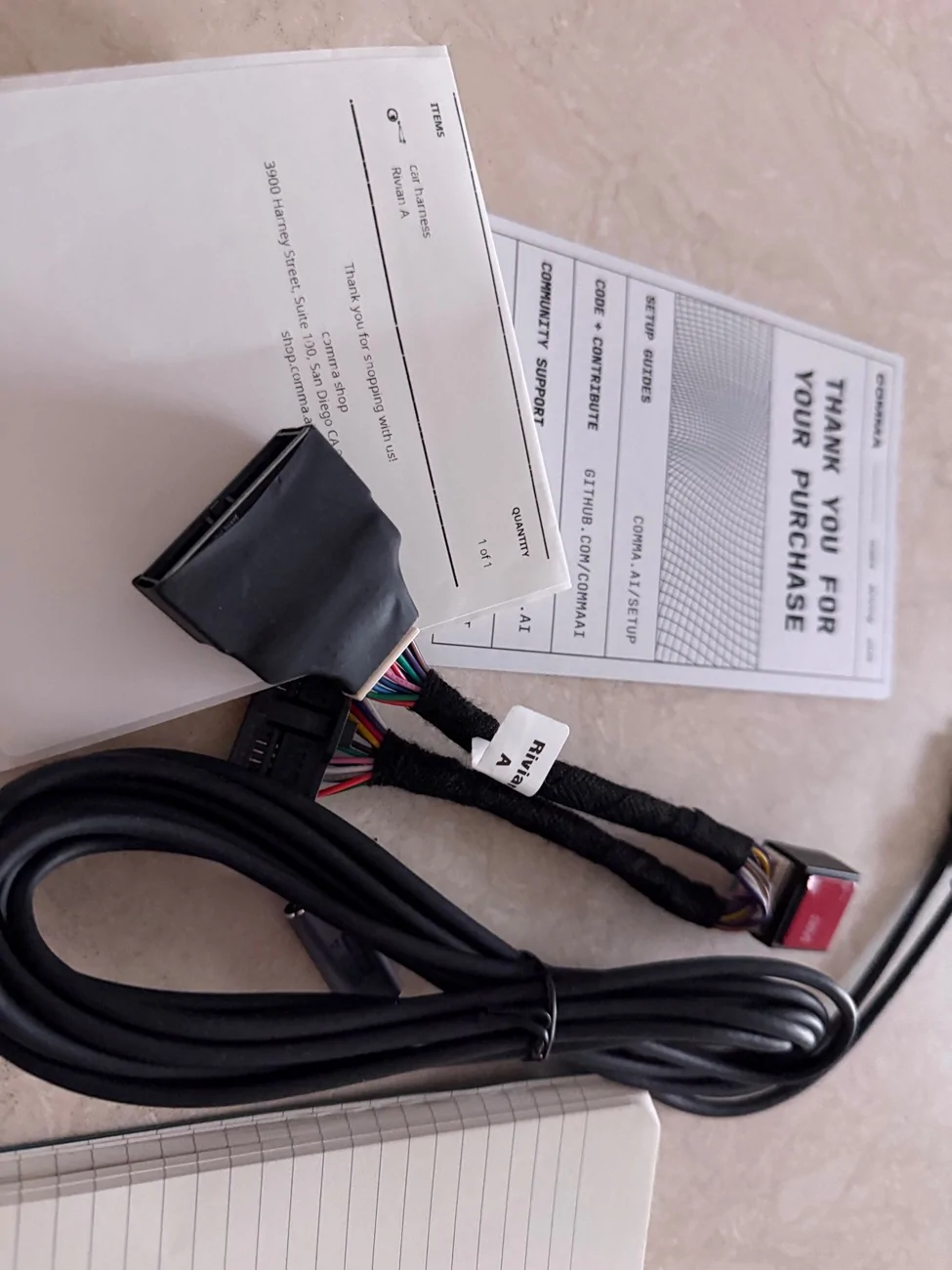 California - Comma Car Harness Rivian A | Rivian Forum - R1T R1S R2 R3 ...