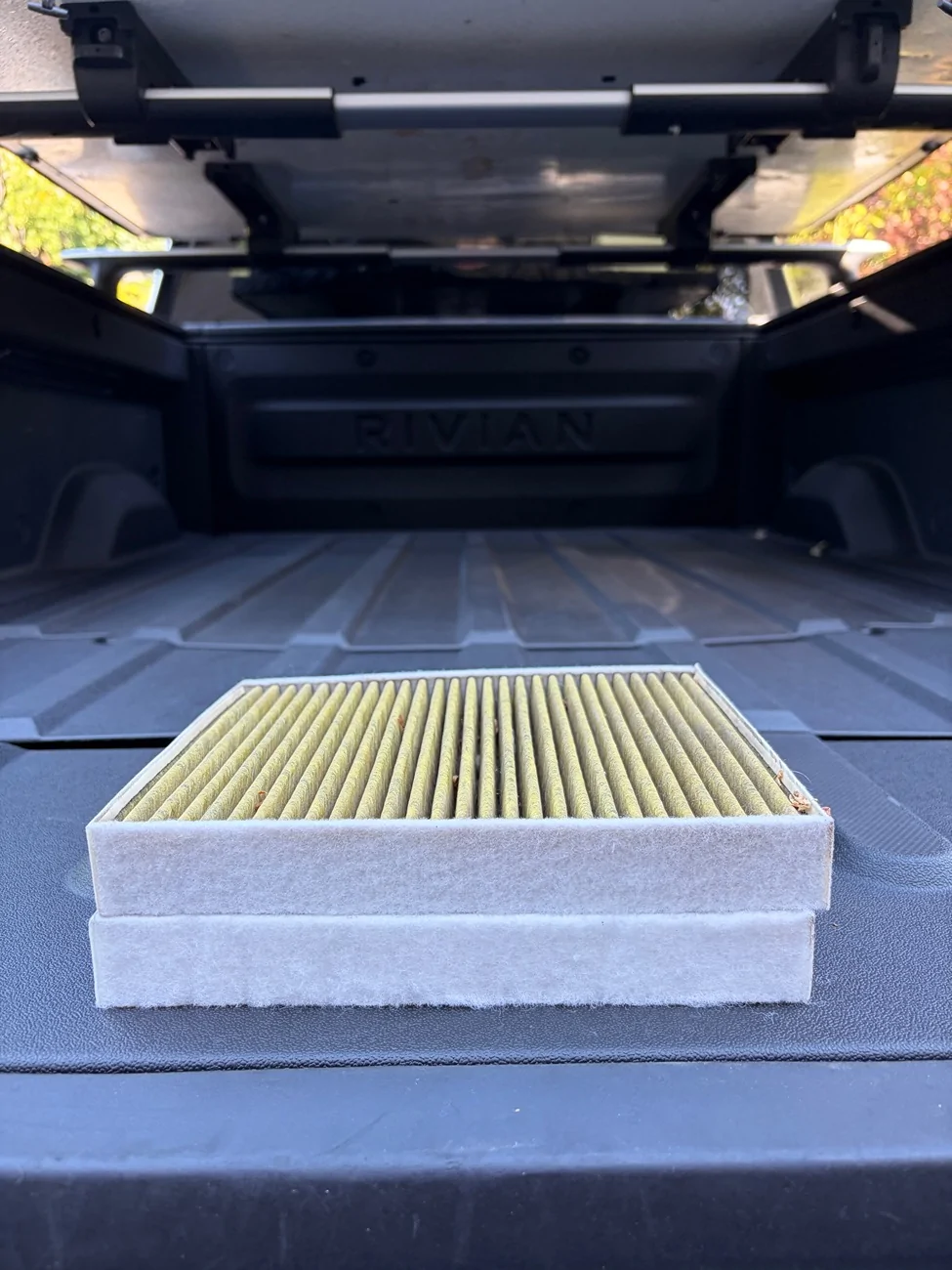 VION air filter installed | Rivian Forum - R1T R1S R2 R3 News, Specs ...