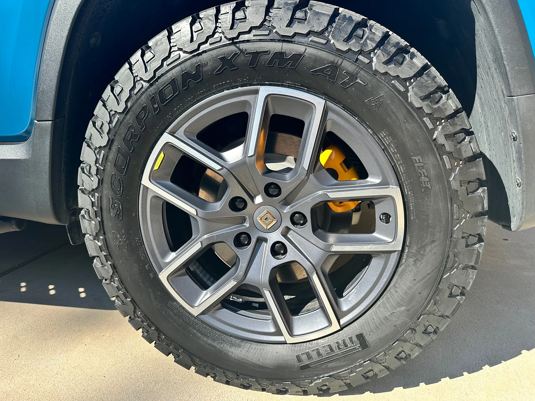 Just picked up the new Pirelli Scorpion XTM even though I hate the OEM ...