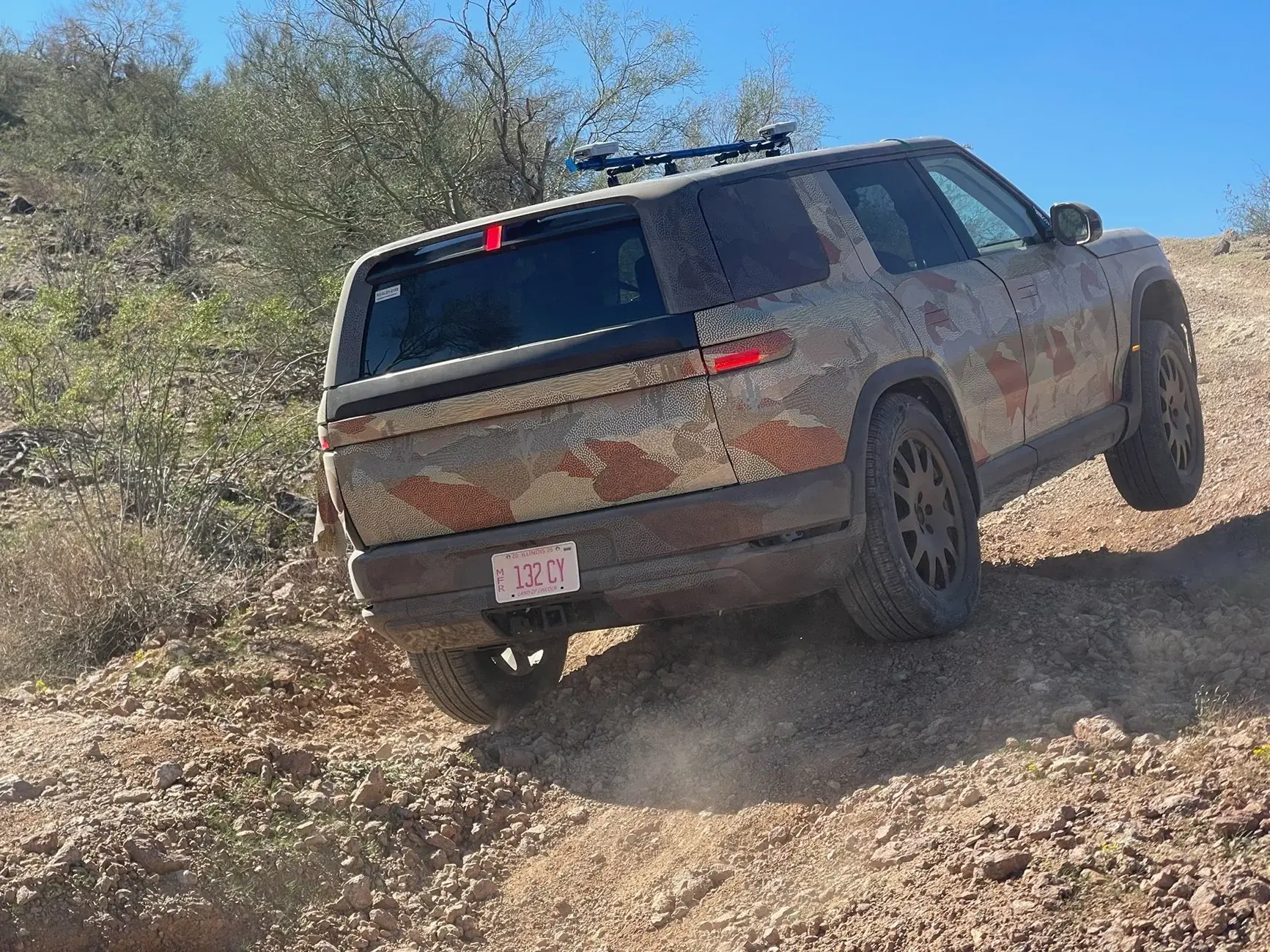 R2 prototypes off-road testing | Rivian Forum - R1T R1S R2 R3 News ...