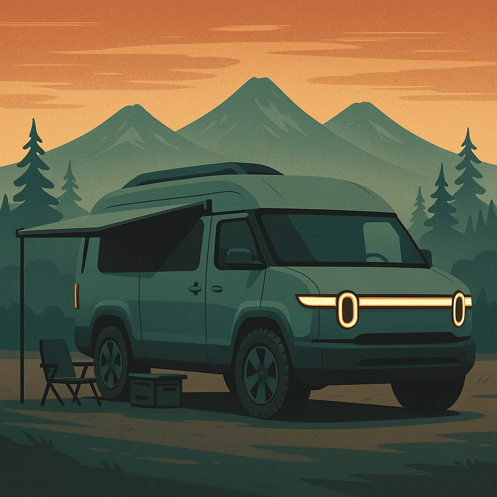 Rivian should make an R1V camper van | Rivian Forums - R1T R1S R2 R3 ...
