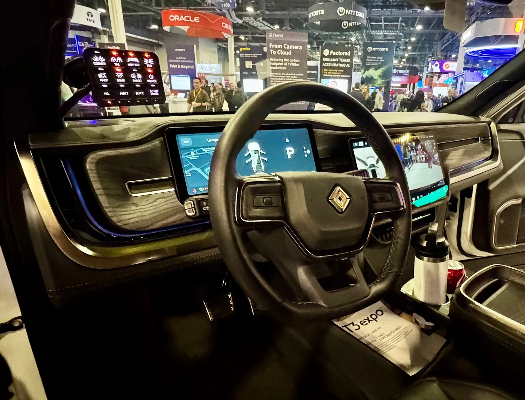 Modified R1S upfit build (MGM remote film rig) at Amazon AWS re:invent ...