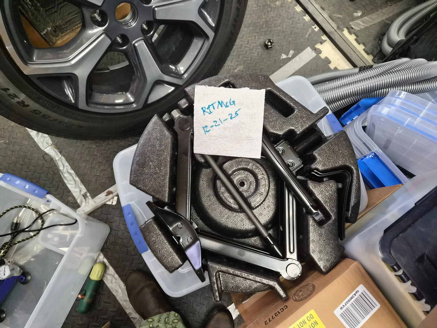 Oregon - Rivian 21 inch aero Pirelli Scorpion full size spare and jack ...