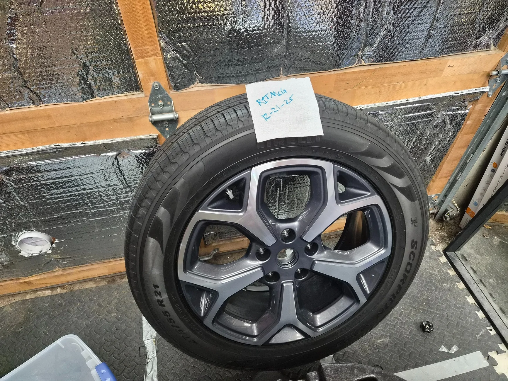 Oregon - Rivian 21 inch aero Pirelli Scorpion full size spare and jack ...