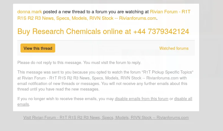 Getting SPAMMED from this site. | Rivian Forum - R1T R1S R2 R3 News ...