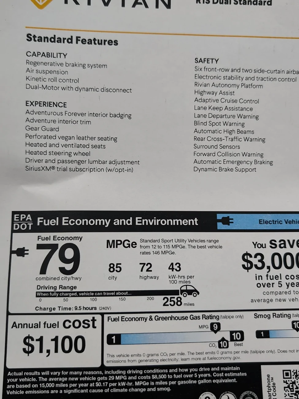 New Jersey - 2026 RS1 Dual Standard for sale | Rivian Forum - R1T R1S ...