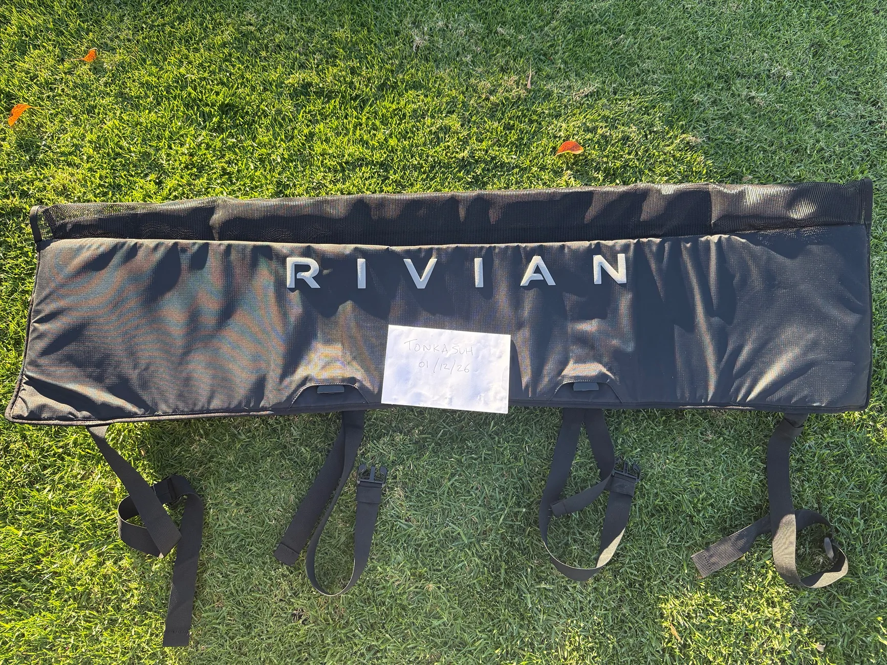 California - Rivian OEM tailgate bike pad | Rivian Forum - R1T R1S R2 ...