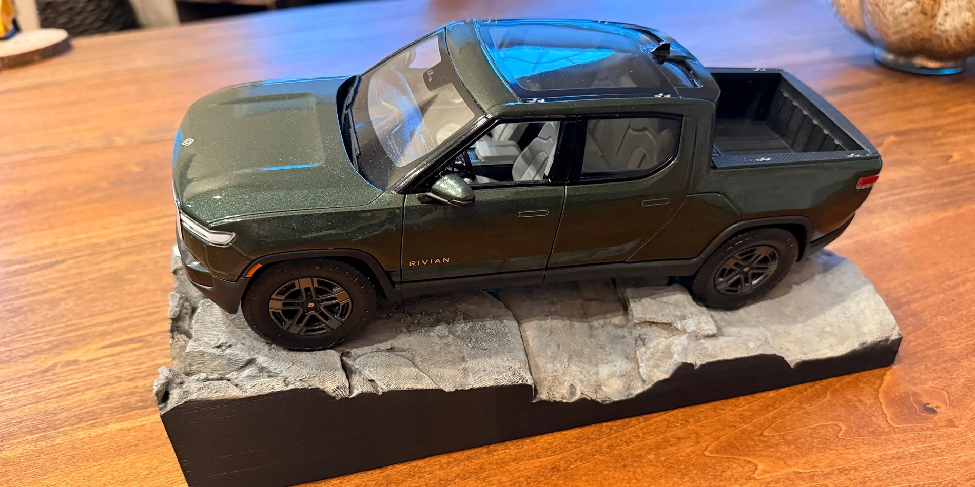 Rivian Die-Cast Model Rock Stand - DIY - 3D Print | Rivian Forum - R1T ...