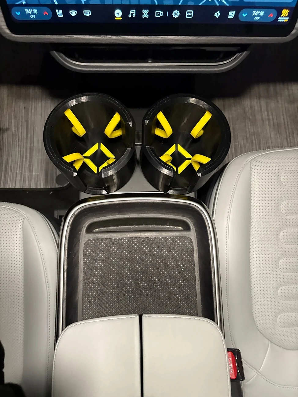 A cup holder that finally fits everyone’s drink (R1S / R1T) | Rivian ...