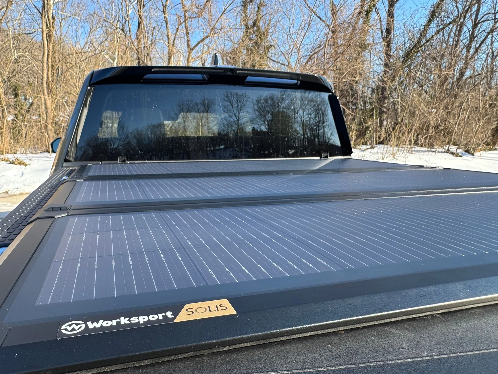 Worksport Solis (Solar Tonneau Cover) Installed...& more to come ...