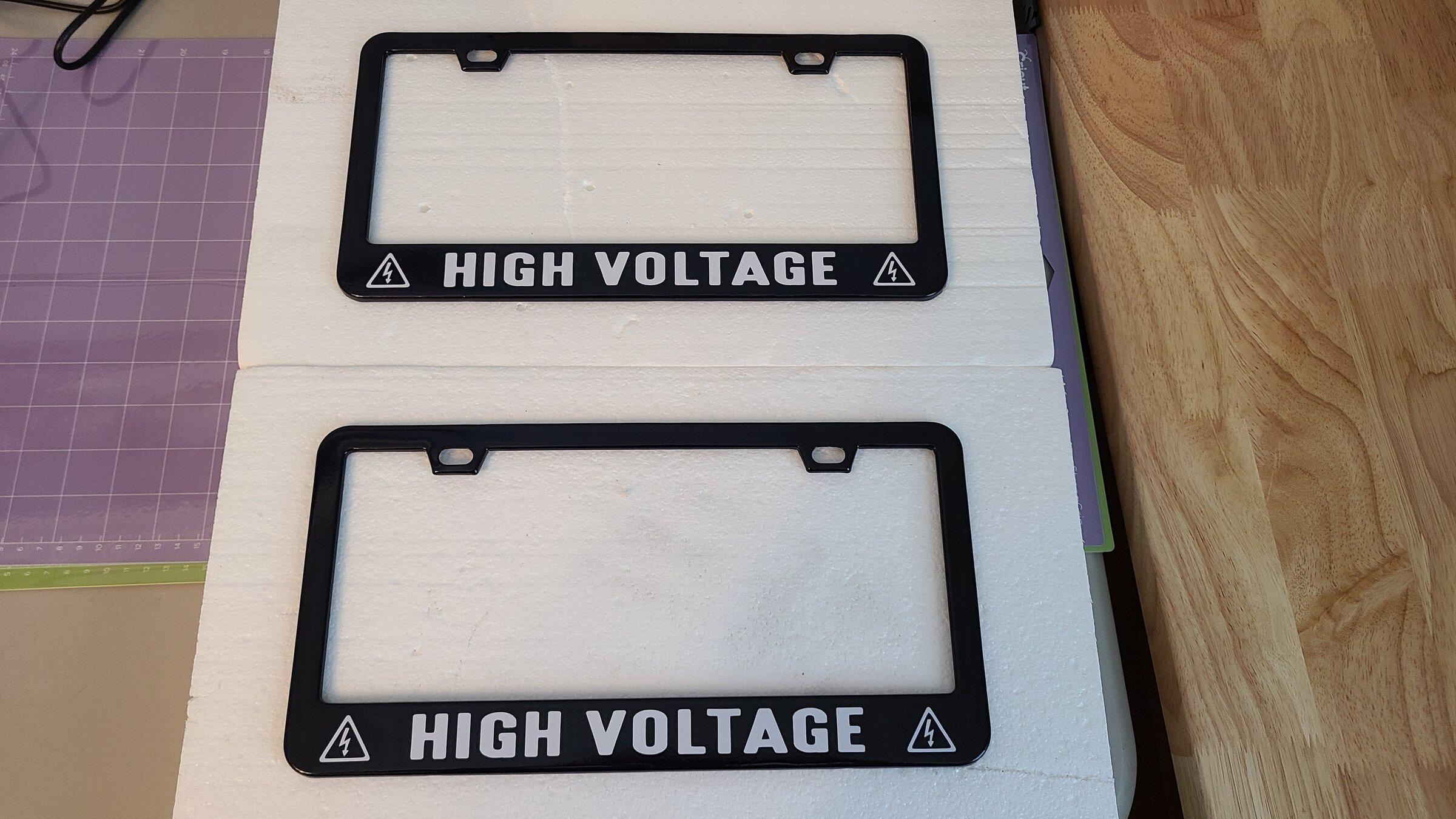 Custom License Plate Frame | Rivian Forum - R1T R1S R2 R3 News, Specs ...