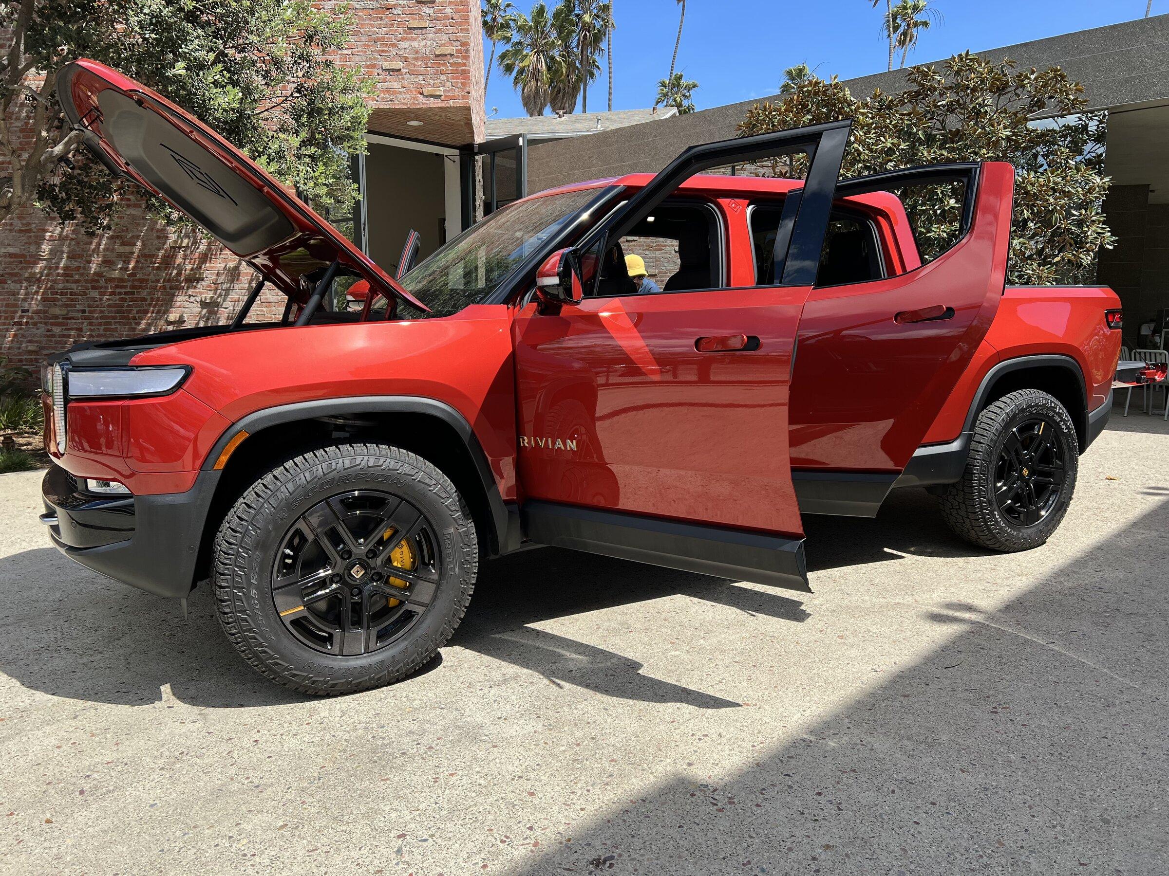 Forest Edge interior + other photos from Rivian Venice Hub | Rivian ...