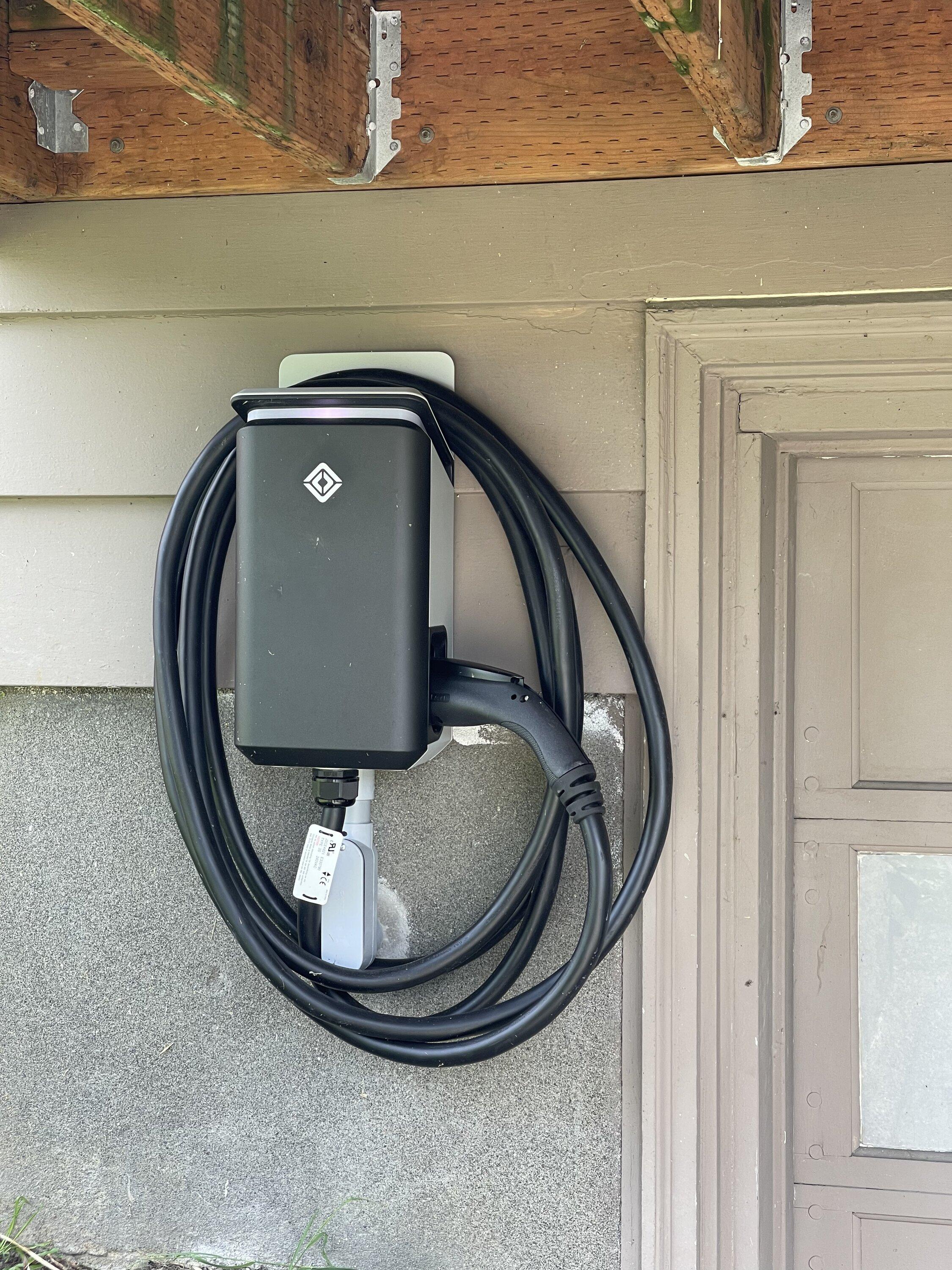 Installing wall charger outside vs inside | Rivian Forum - R1T R1S R2 ...
