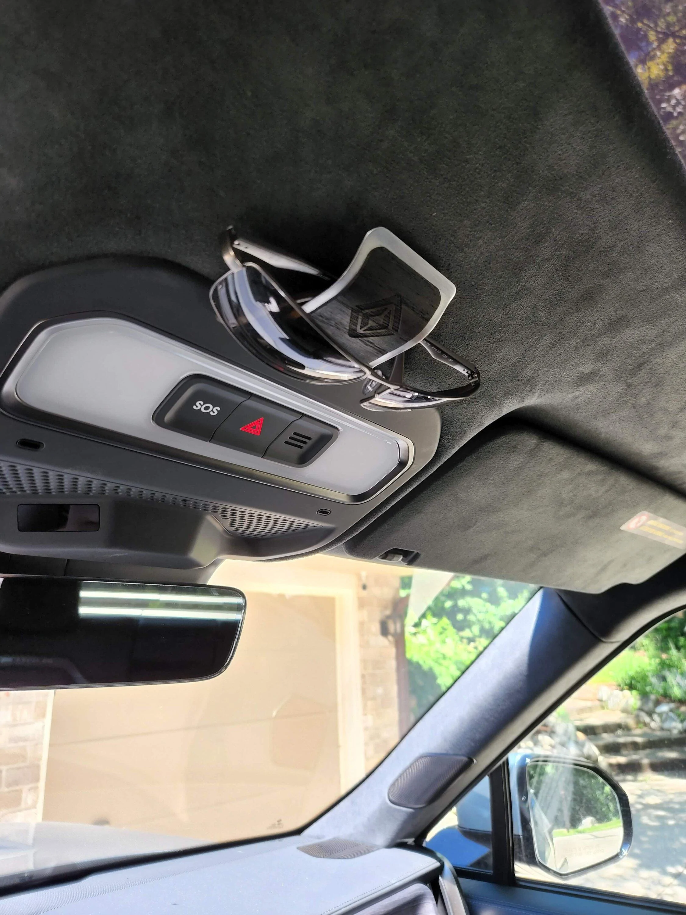 Sun Glasses Holder Mod | Rivian Forum - R1T R1S R2 R3 News, Specs ...