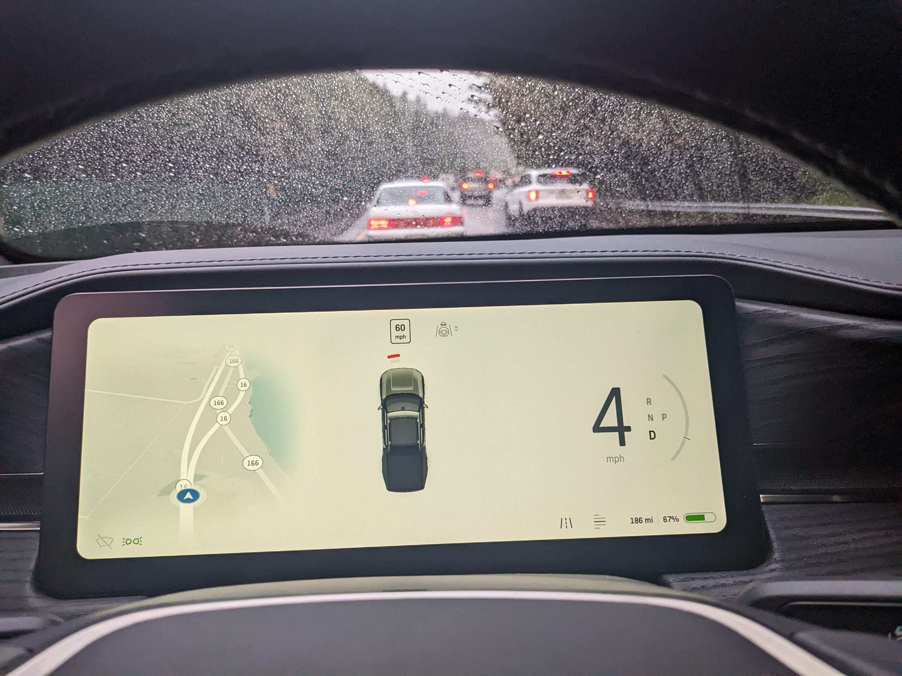 The rain is finally here, PNW! And so are the sensor issues... | Rivian ...