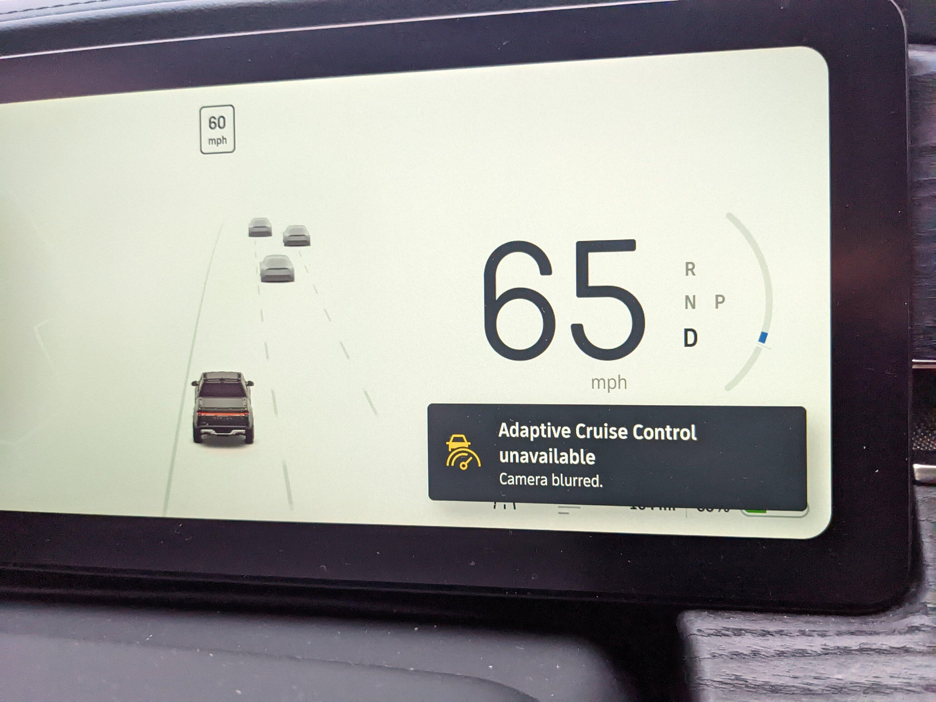 The rain is finally here, PNW! And so are the sensor issues... | Rivian ...