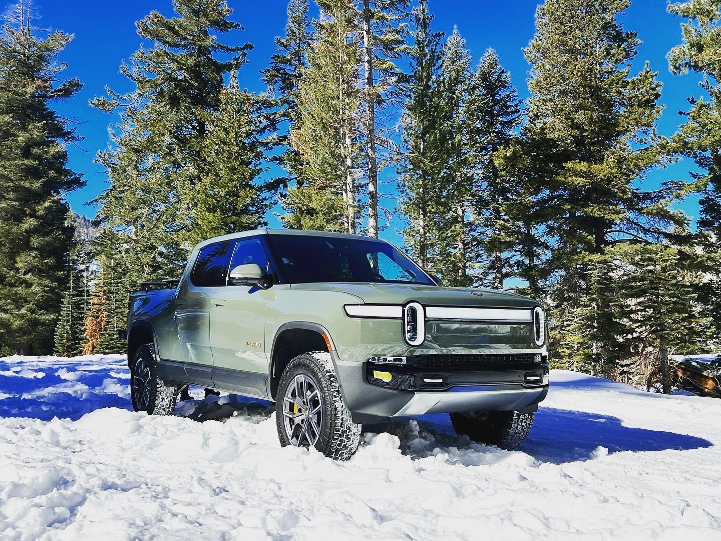 Bumper/Wheel Damage while recovering a stuck Subaru. Rivian replacing ...