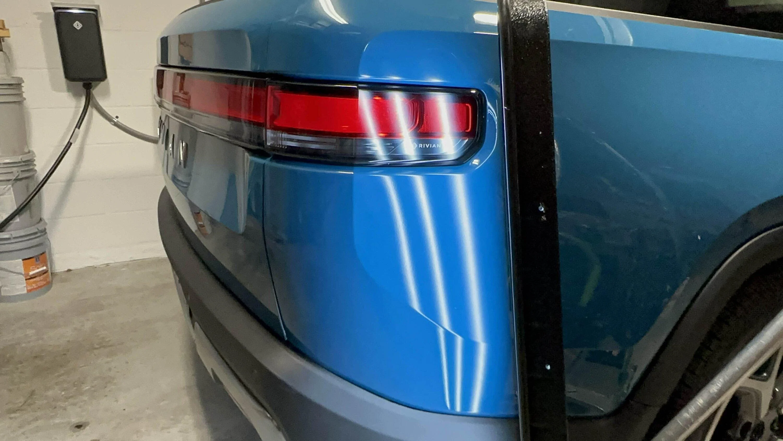 Paintless Dent Repair PDR Success on R1T Rear Quarter Body Panel ...