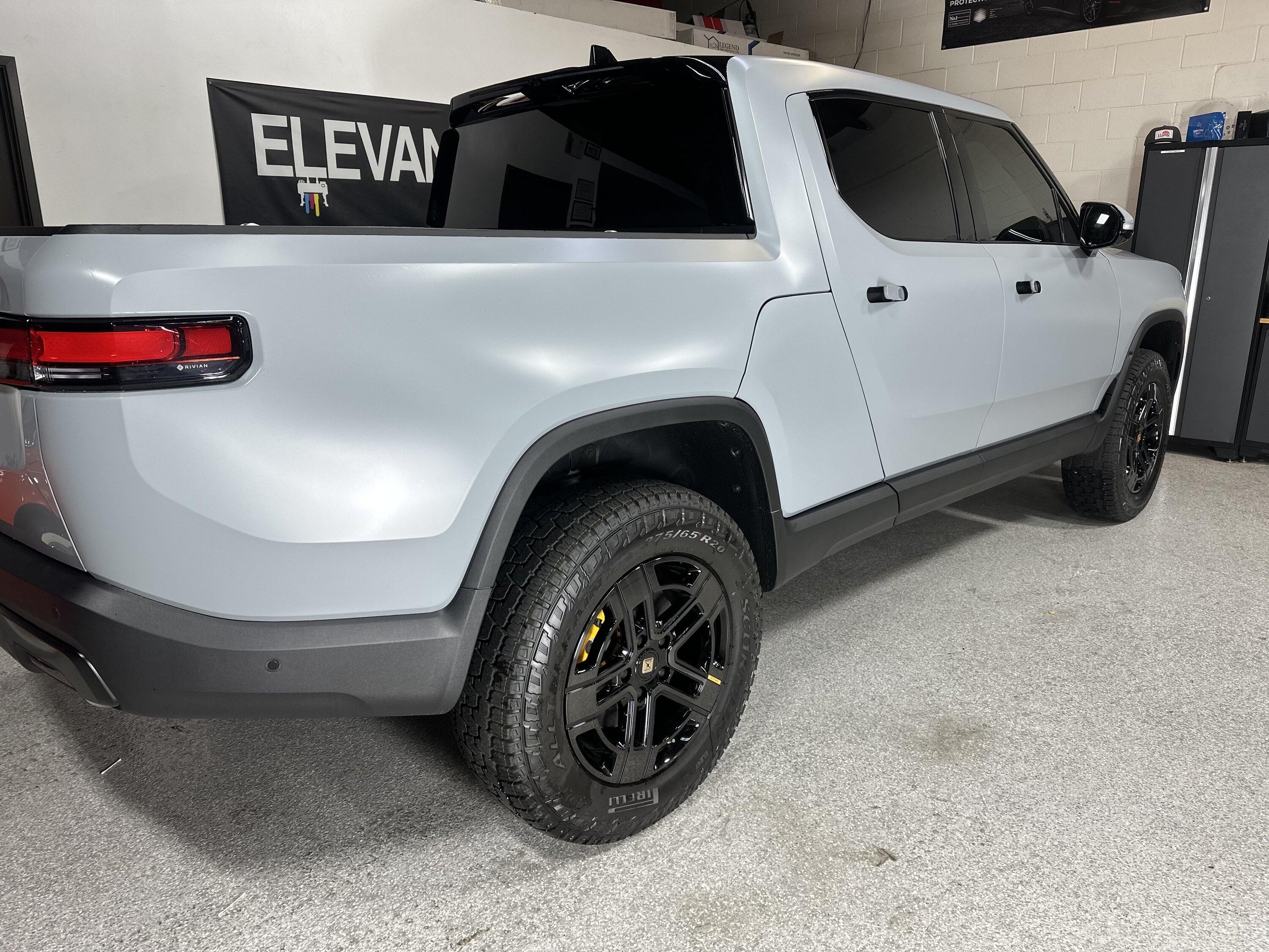 Stealth PPF Limestone R1T w/ Tint. (OC Interior; 20” AT Dark) | Rivian ...