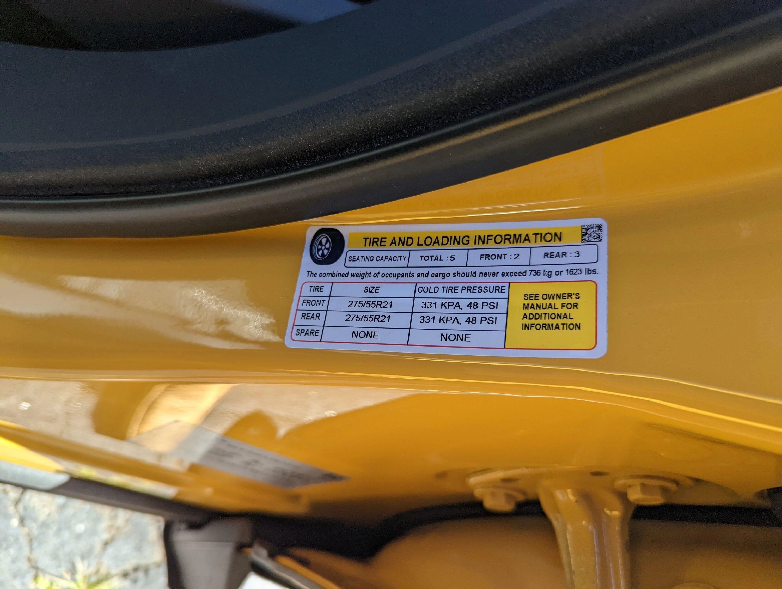 Compiled payload ratings for R1T (GVWR, GAWR, Payload Stickers) | Page ...